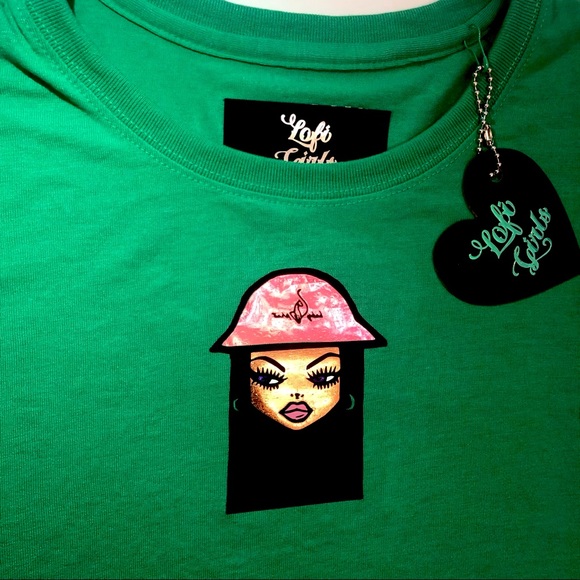 Lofi Girls | Tops | Lofi Girls Cyber Holographic Premium Vinyl Custom ...